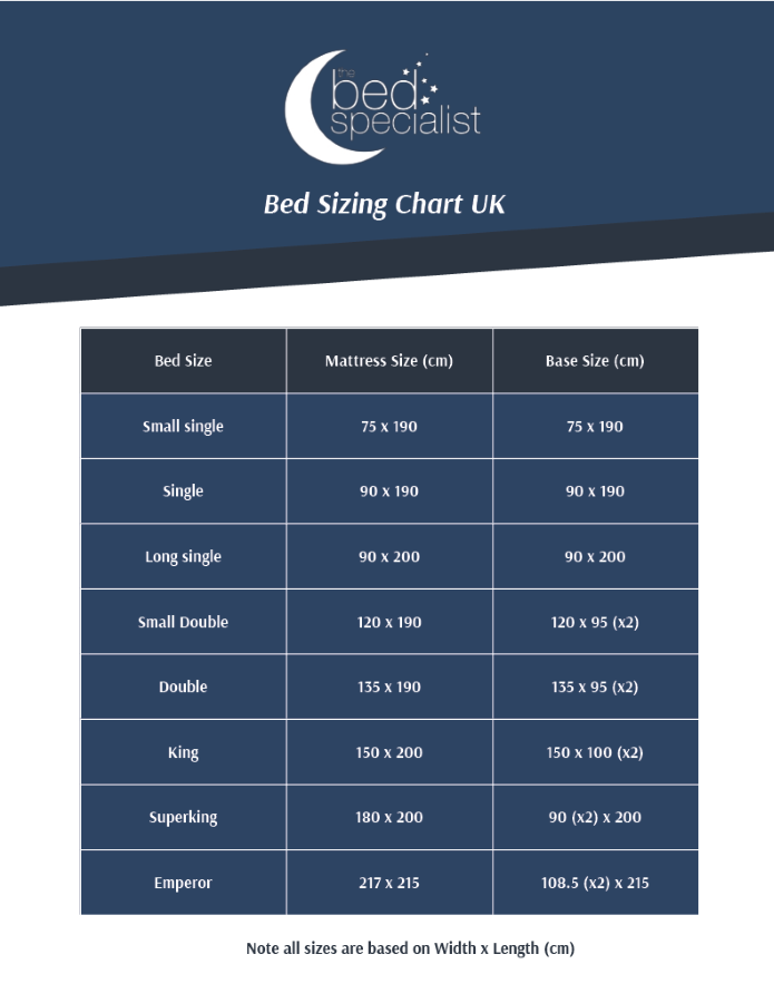 A Guide to UK Bed Sizes | Mattress Size Guide